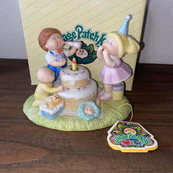 Other | Cabbage Patch Kids Birthday Figurine | Poshmark